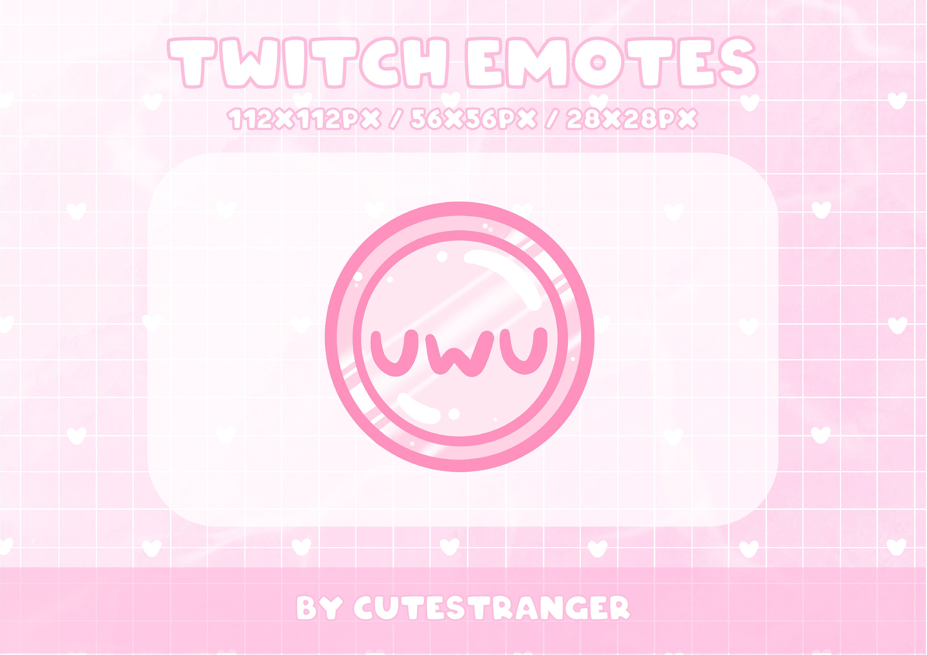 Twitch Uwu Coin Emote Channel Points - Etsy Australia