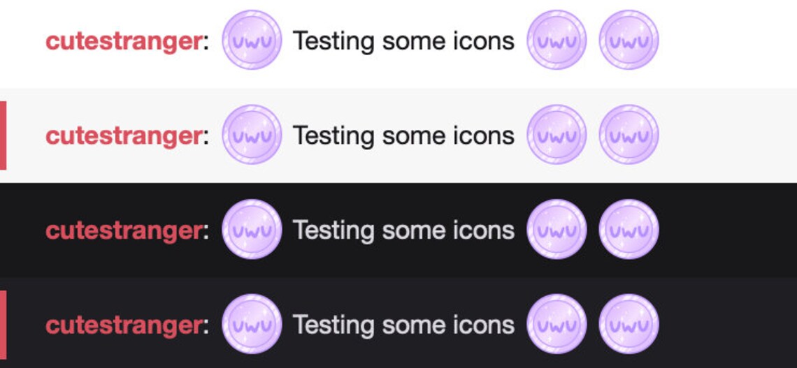 Pastel Purple Uwu Coin Twitch Emote: Stream Graphics (digital Download ...