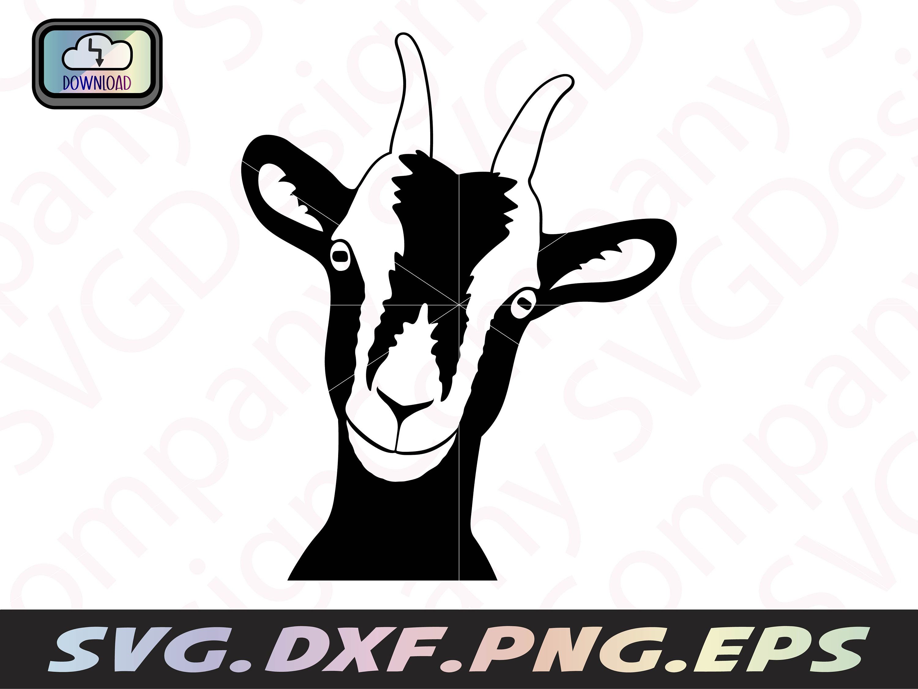 Goat Svg Goat Head Svg Farm Animal Svg Animal Face Svg - Etsy Hong Kong