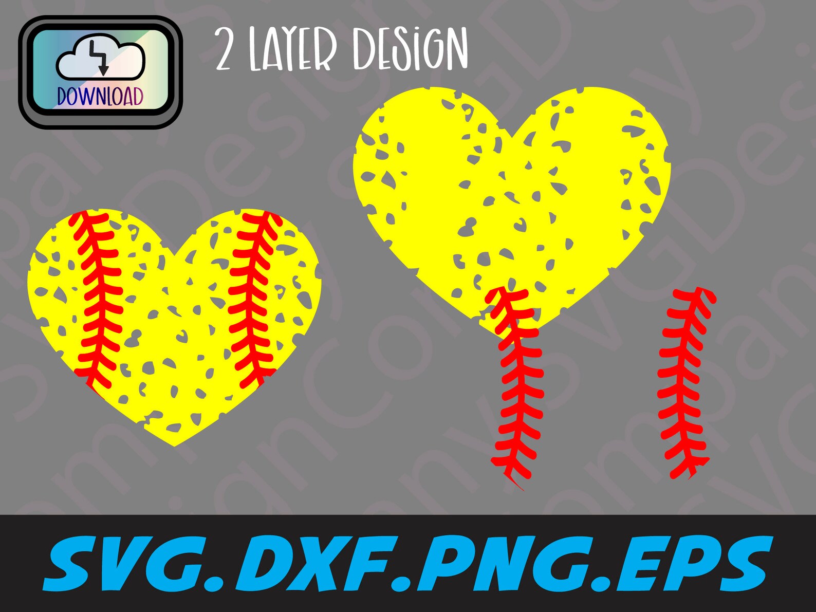 Softball heart svg grunge softball svg grunge softball heart | Etsy