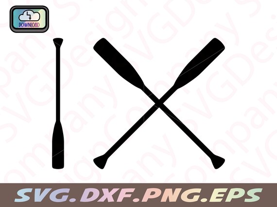 Paddle Svg Crossed Paddle Svg for Cricut Oar Svg for Craft - Etsy Australia