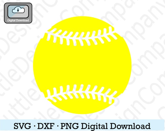 Jpg Digital Download Softball Svg Dxf Eps Png Digital Art ...