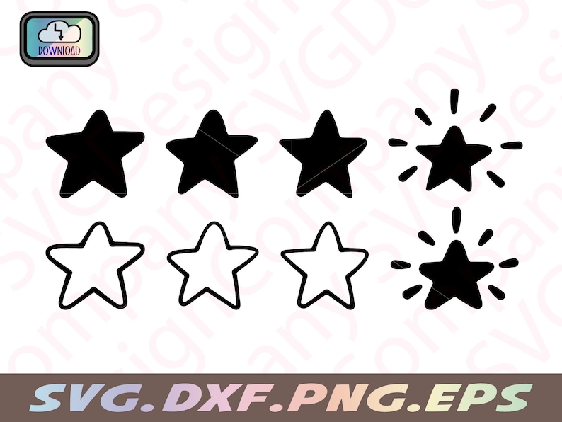 Star Svg Bundle Rounded Star Svg Bundle Doodle Star Svg - Etsy