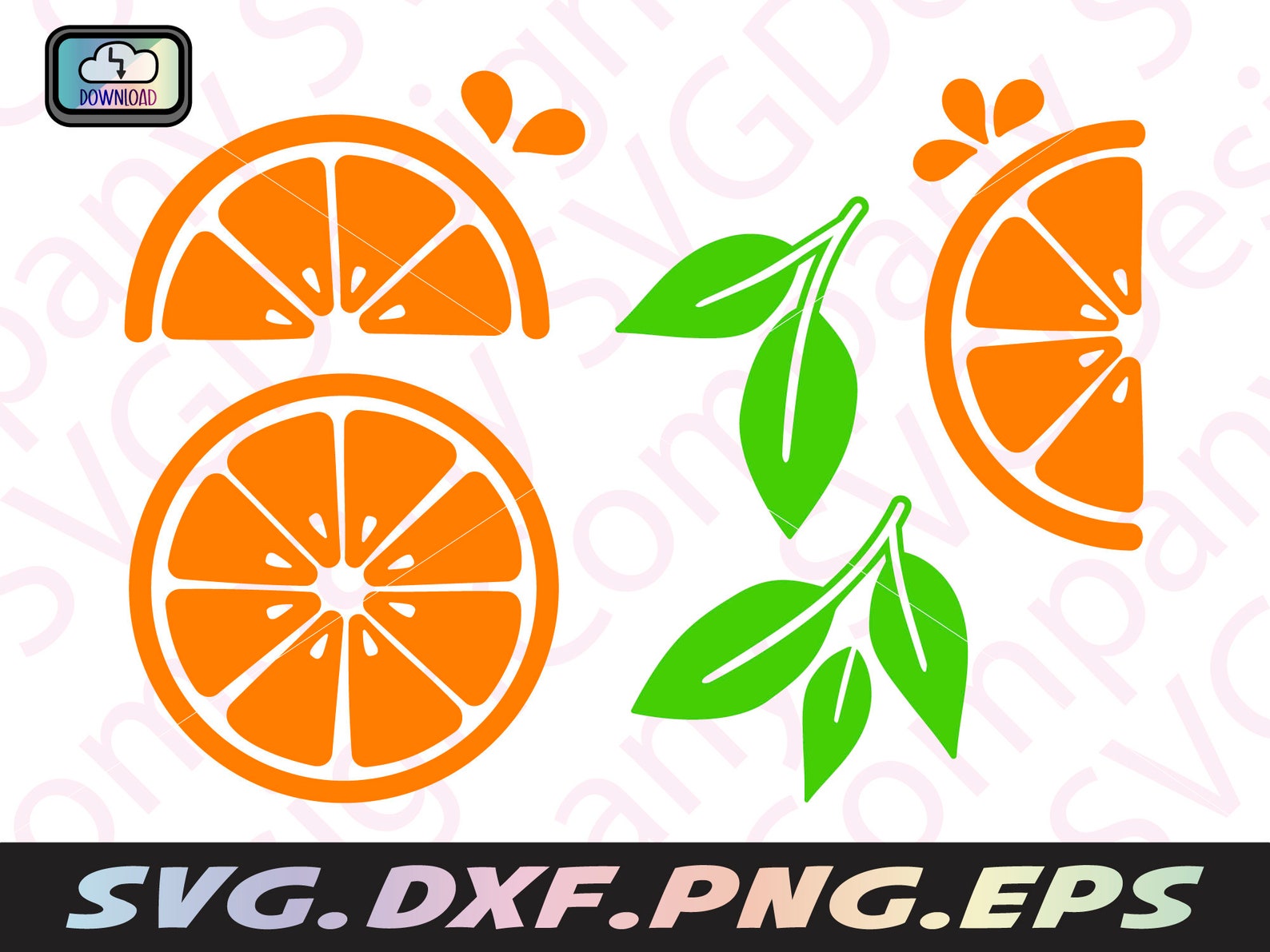 Orange Svg Bundle Citrus Svg Bundle Orange Clipart Bundle - Etsy