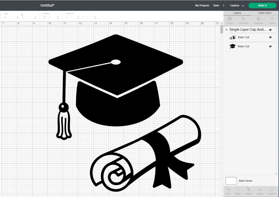 Diploma Svg and Graduation Cap Svg. Graduation Svg Bundle for Cricut ...