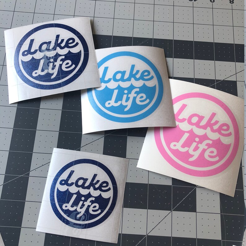 Lake Life SVG for Making Decal Lake Life Dxf Eps Png Cut | Etsy