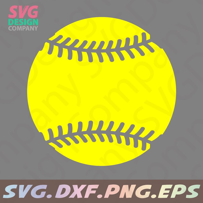 Softball Svg - Etsy
