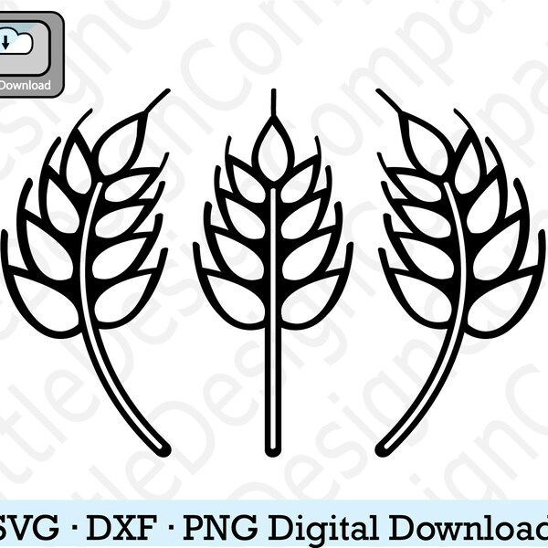 Wheat Svg - Etsy
