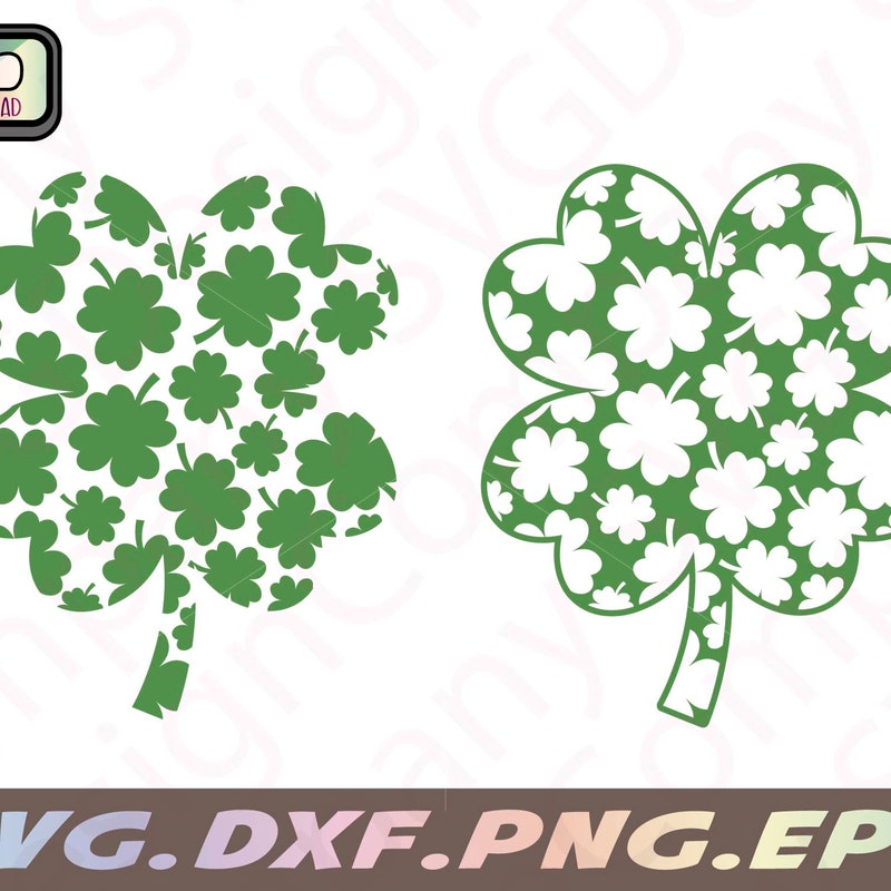 Shamrock Svg - Etsy
