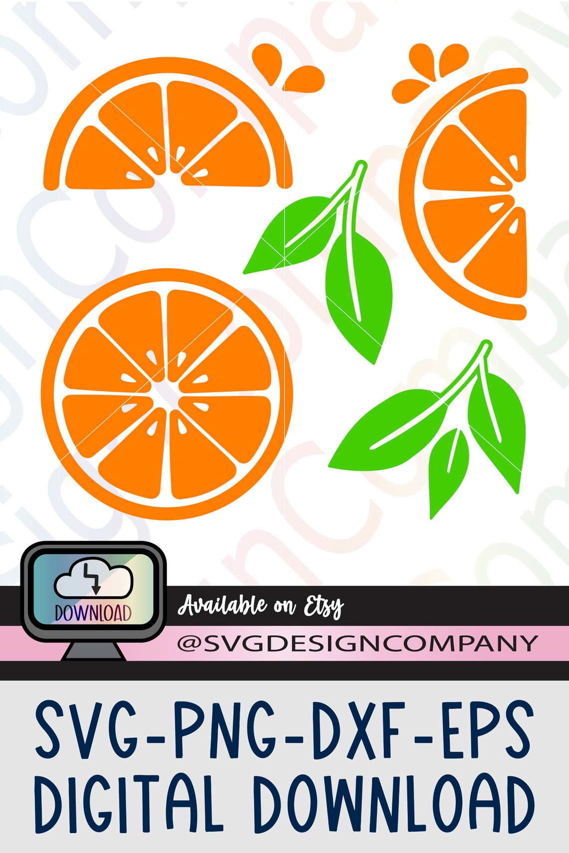 Orange Svg Bundle Citrus Svg Bundle Orange Clipart Bundle - Etsy