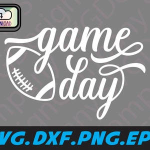 Game Day Svg, Football Svg, Football Themed Svg, Svg for Football Game ...