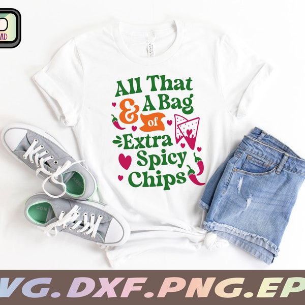 All That and a Bag of Chips Svg - Etsy