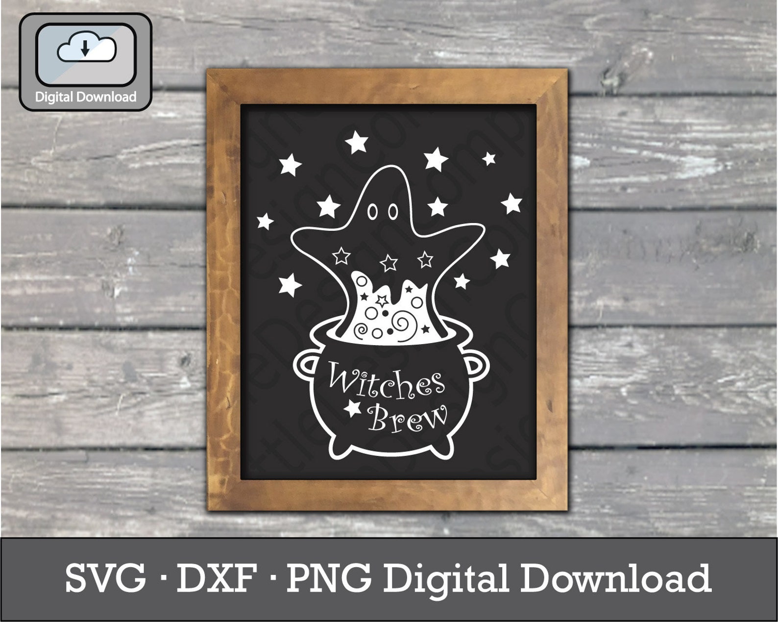 Cauldron Sign Svg Witches Brew Sign Svg Halloween Sign - Etsy