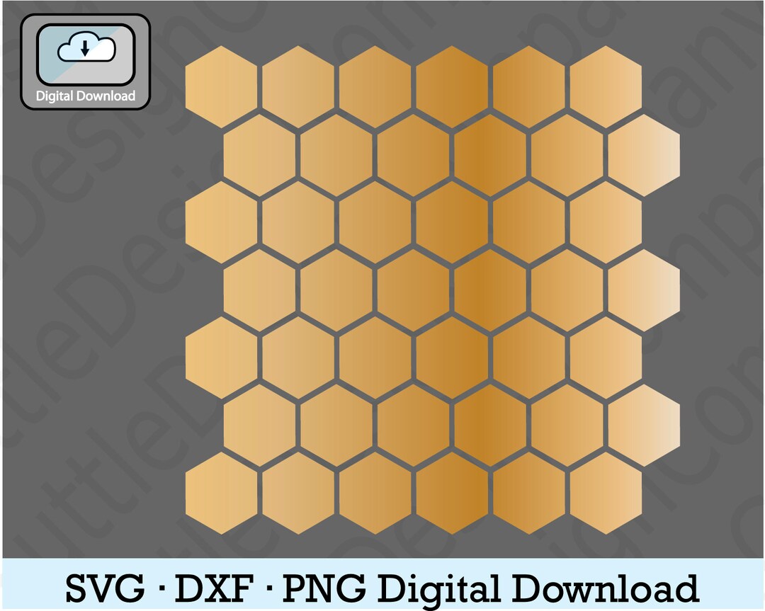 Honey Comb Svg, Honey Comb Png, Honey Comb Pattern Dxf, Bee Clipart ...