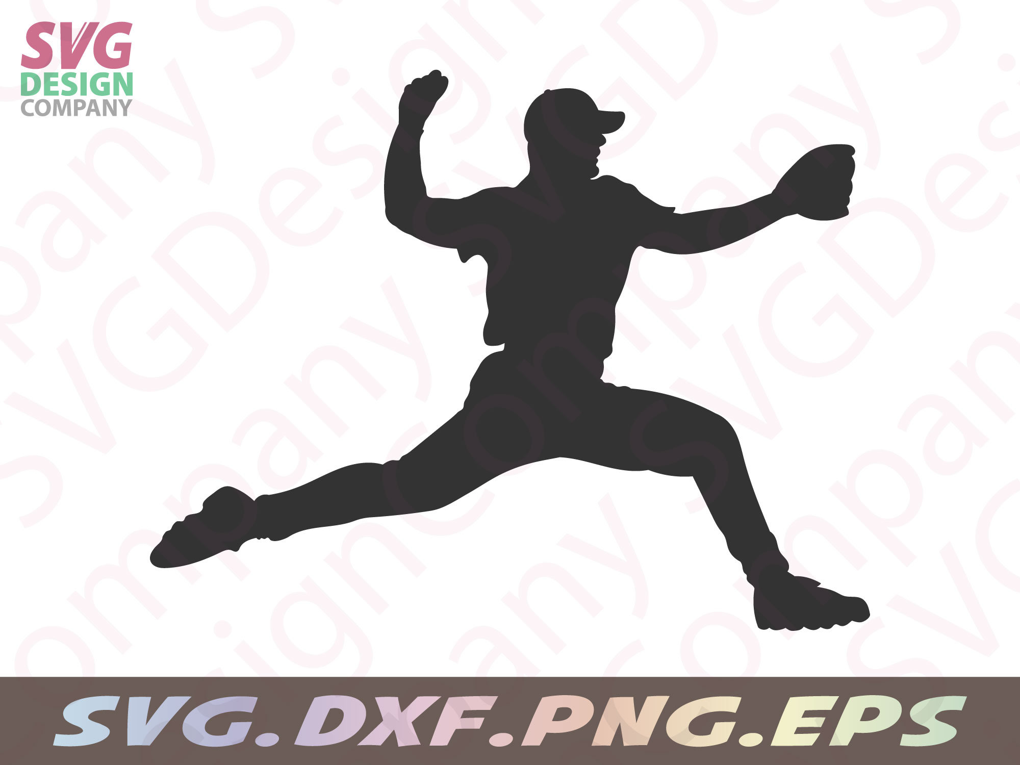 Baseball Player Svg Baseball Pitcher Svg Baseball Svg for - Etsy