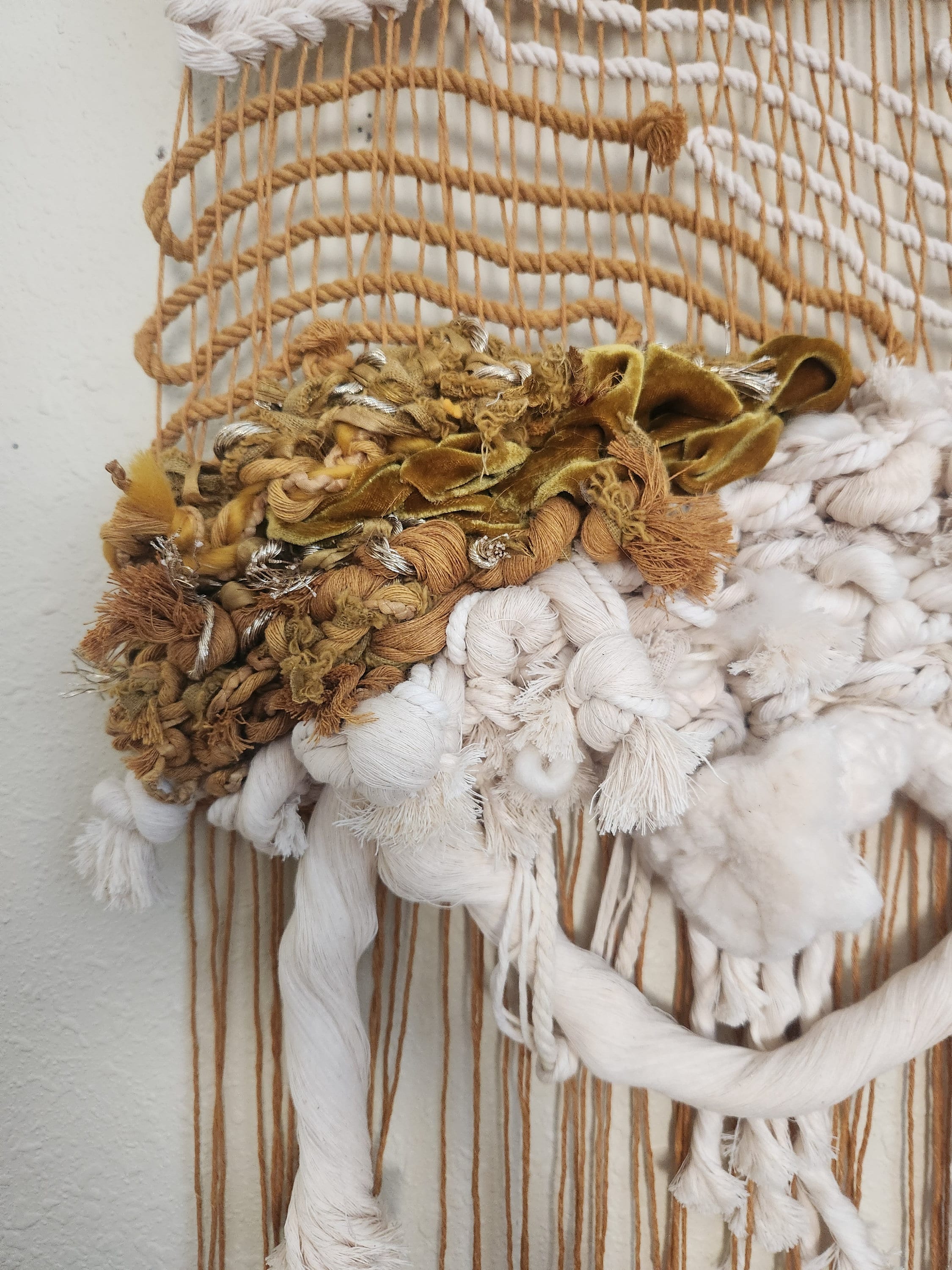 Large Weaving, Woven Wall Hanging, Boho Wall Decor, Fiber Wall Art ...