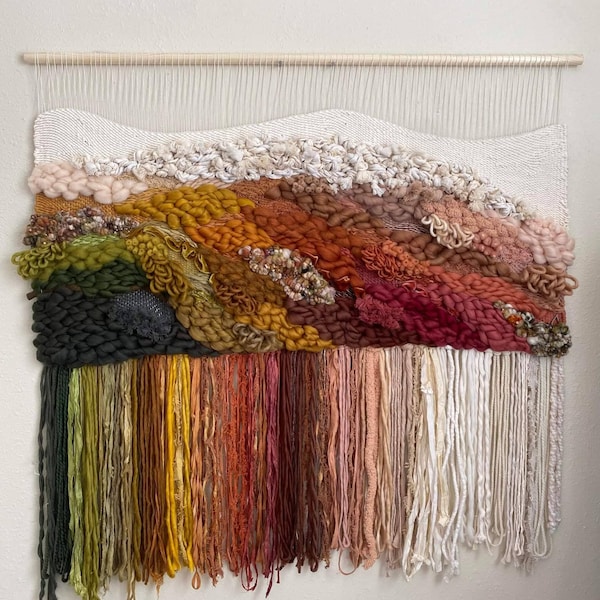 Large Wall Weaving - Etsy