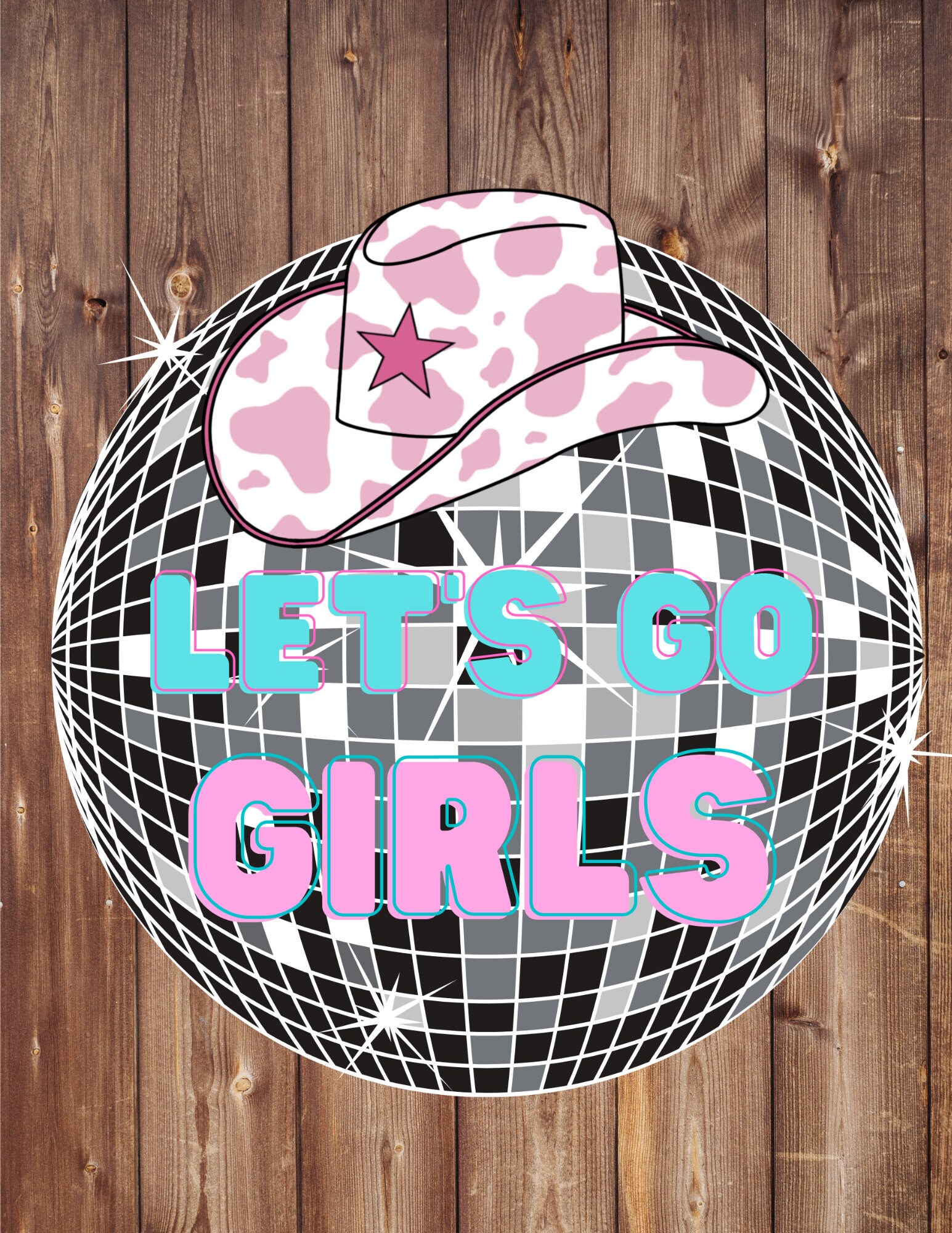 Lets Go Girls PNG - Etsy