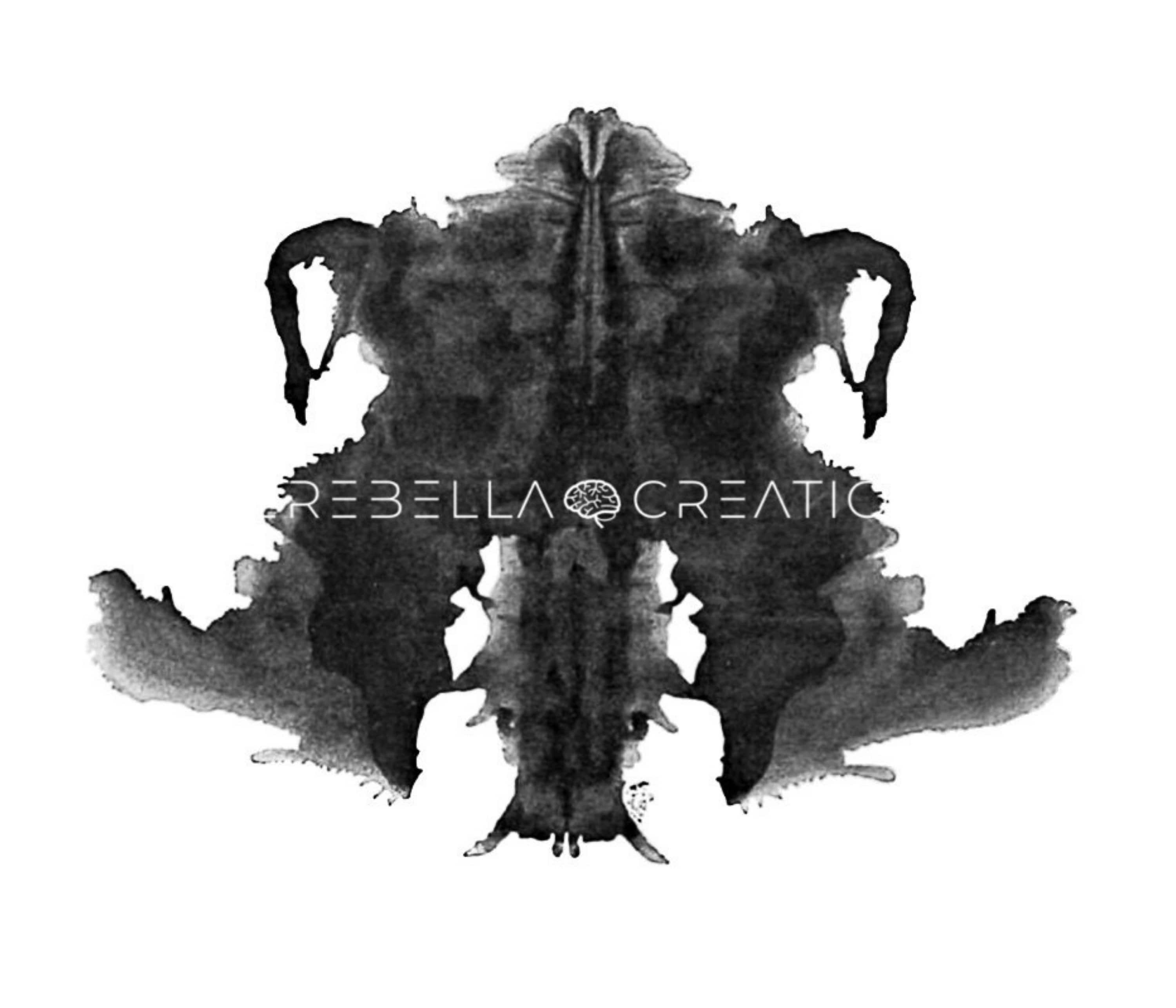 Individual Rorschach Ink Blot Test Prints on Vintage - Etsy