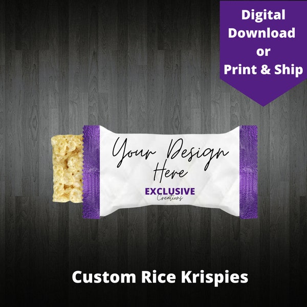 Rice Krispy Treats - Etsy