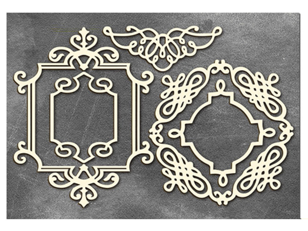 Chipboard/chipboard Pieces in Sets/paper for Scrapbooking/chip - Etsy