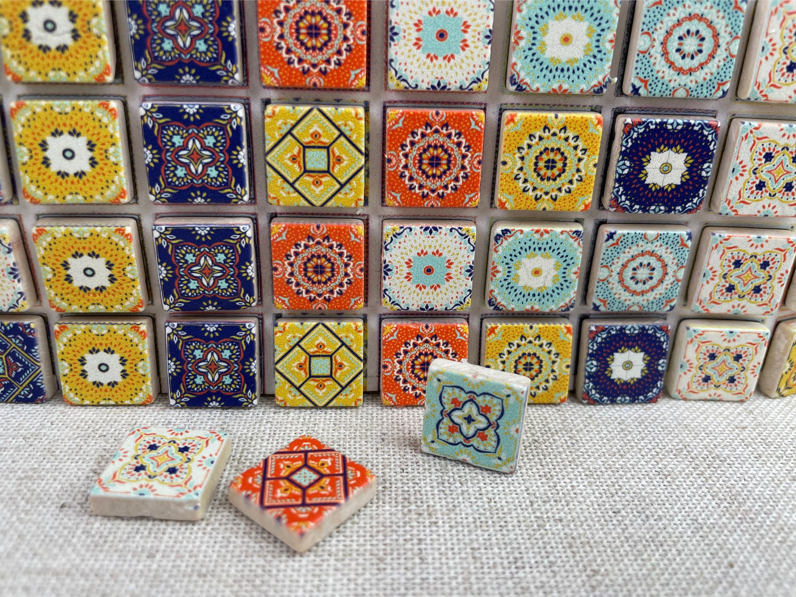 Dollhouse Flooring, Hobby Miniatures Floor Tiles, 1:12 Scale Small ...
