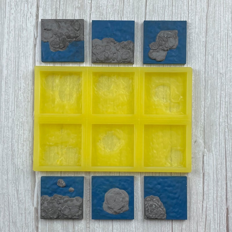 Silicone Dungeon Tile Mold - Etsy