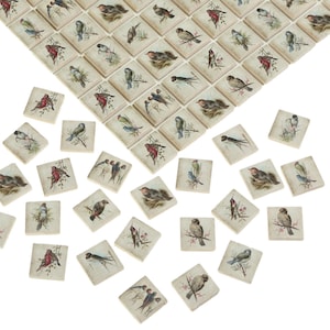 Miniature Stone Tiles, Crafts Wall Mosaics, 1:12 Scale Small Square ...