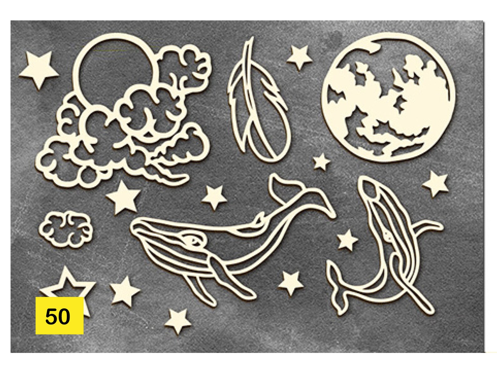 Chipboard/chipboard Pieces in Sets/paper for Scrapbooking/chip Board ...