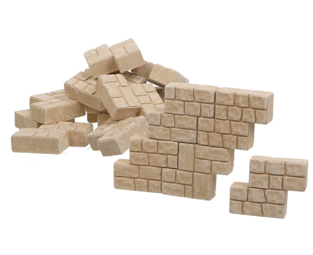 Miniature Bricks: DIY Dollhouse & Fairy Garden Supplies, School Project ...