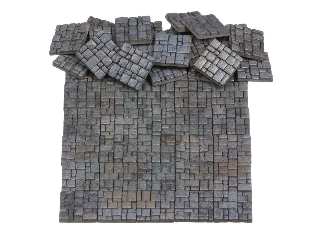 Miniature Scale Paving Stones With Patterns, Fairy Garden Accessories ...