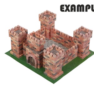 Mini Bricks, Miniature Bricks, School Project, Dollhouse Bricks, Craft ...