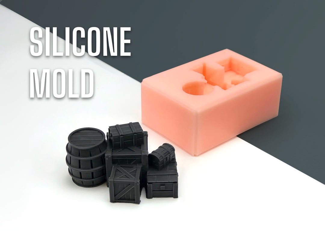 Silicone Mold, Sandbag Barricades, Road Blocks, Scenery Terrain ...