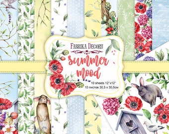 Scrapbook Collage/scrapbook Paper Pack/scrapbooking Paper Pad 12x12 ...