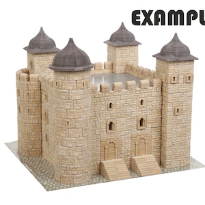 Mini Bricks, Mini Pavers, School Project, Dollhouse Bricks, Miniature ...