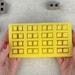 Silicone Mold, Miniature Cinder Block Mold, 1:12 Scale, Mini Bricks ...