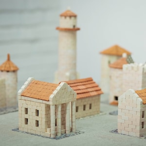 Mini Bricks, Miniature Bricks, School Project, Dollhouse Bricks, Craft ...