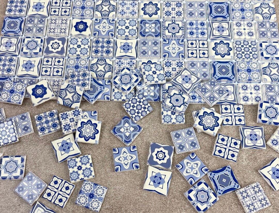 Dollhouse Flooring, Hobby Miniatures Floor Tiles, 1:12 Scale Small ...