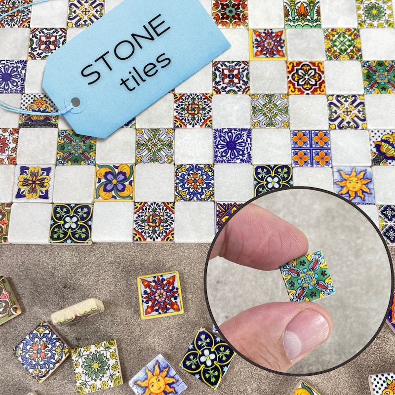 Mexican Mosaic Tiles - Etsy