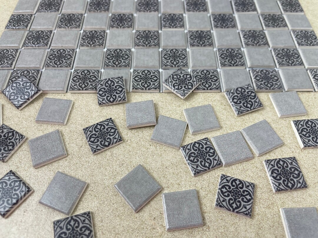 Dollhouse Flooring, Hobby Miniatures Floor Tiles, 1:12 Scale Small ...