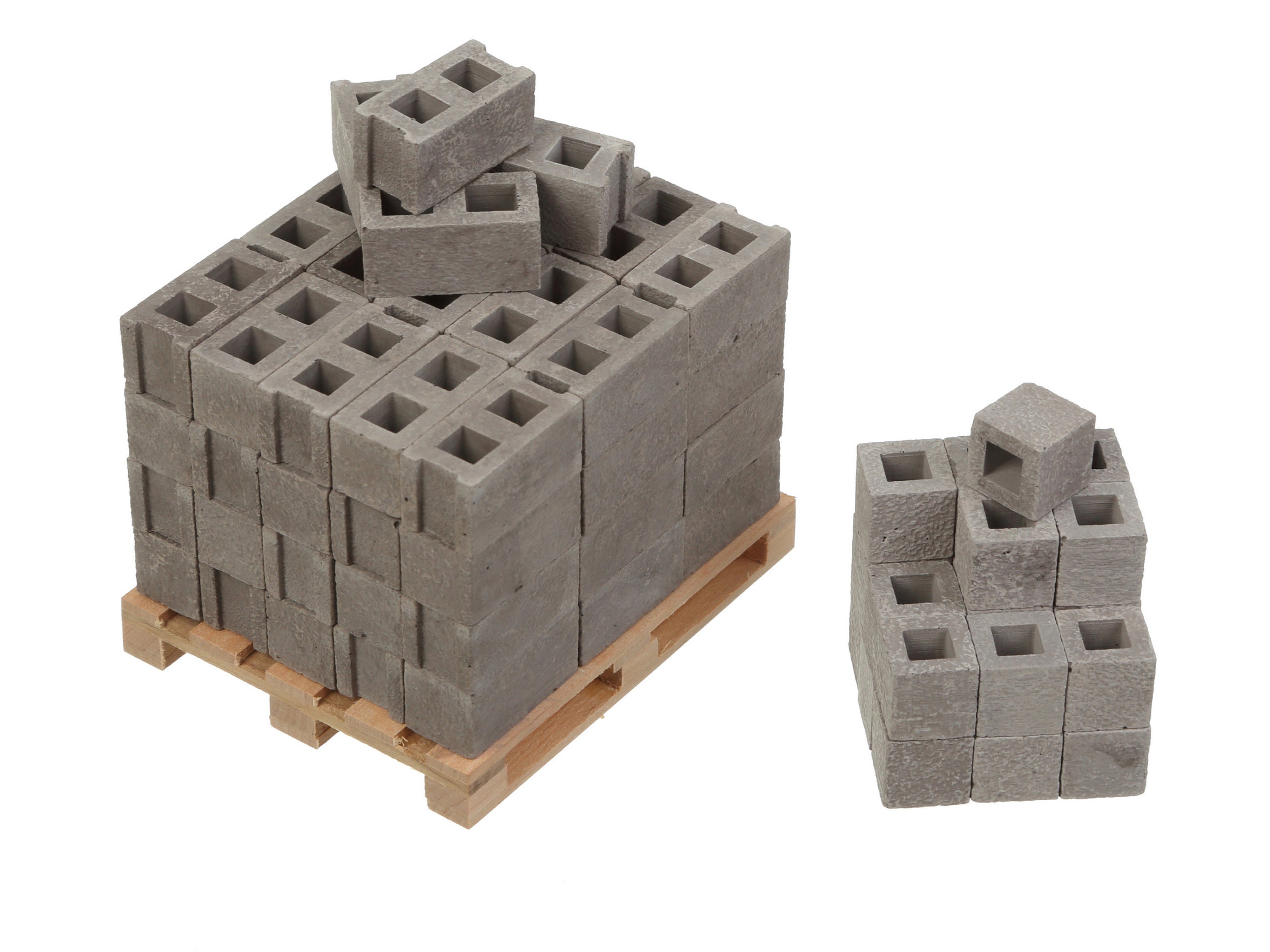 Mini Cinder Blocks With Pallet, 1:12 Scale Diorama Supplies - Etsy