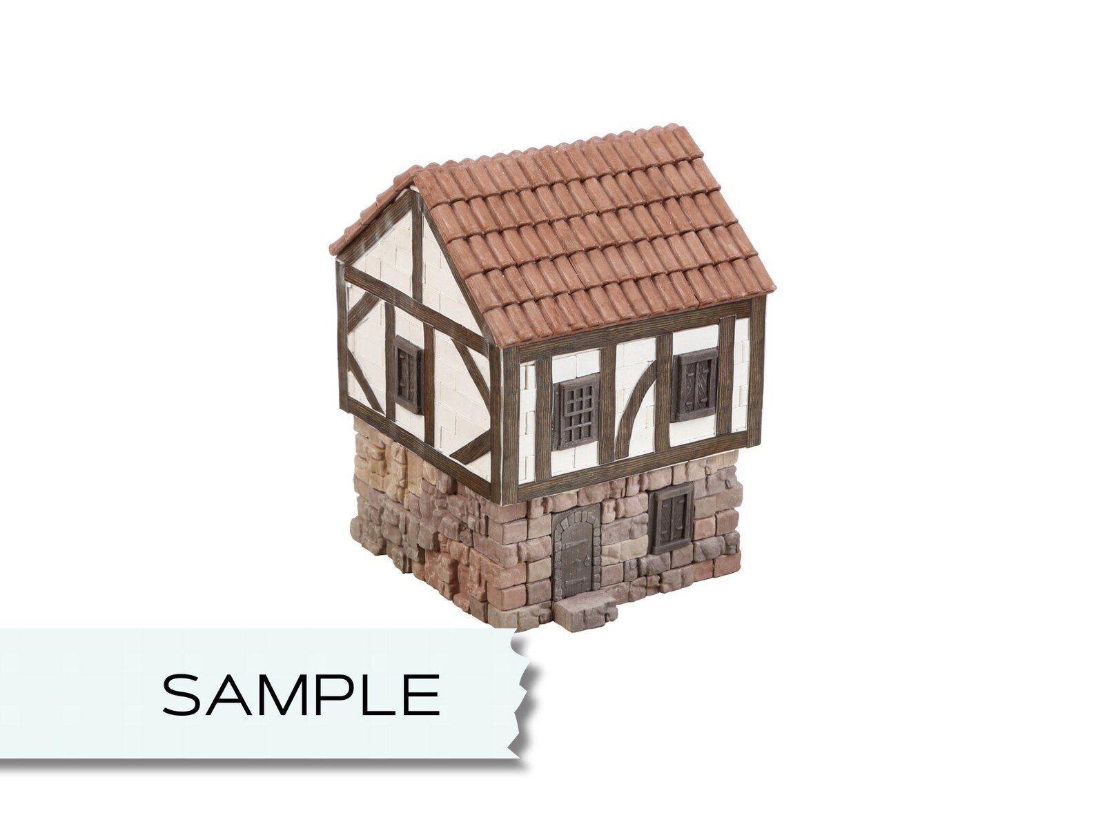Miniature Roof Tiles, Dollhouse Diorama Scale 1:24 - Etsy