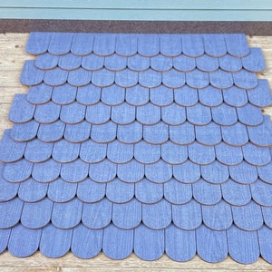 Dollhouse Shingles Realistic Roofing Project Authentic - Etsy