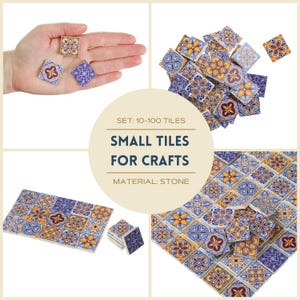 Miniature Stone Tiles: Crafts, Mosaics, Dollhouse Flooring, Decorative ...