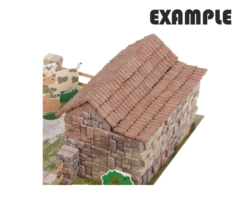 Miniature Roof Tiles Mini Roof School Project Scale - Etsy