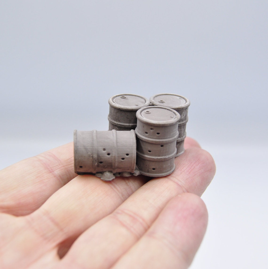 Silicone mold Barrels Resin barrel 28mm Miniature furniture | Etsy