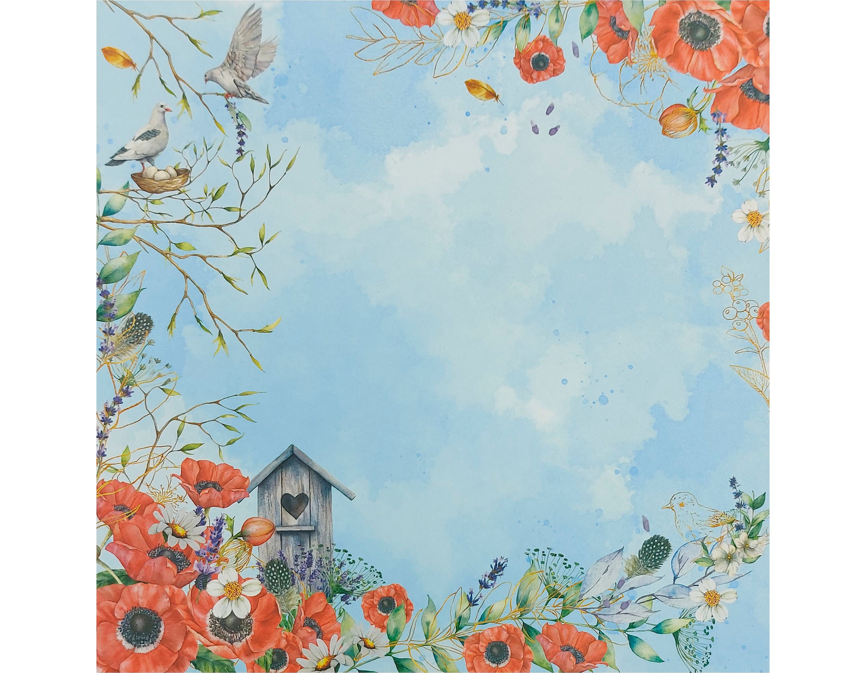 Scrapbook Collage/scrapbook Paper Pack/scrapbooking Paper Pad 12x12 8x8 ...
