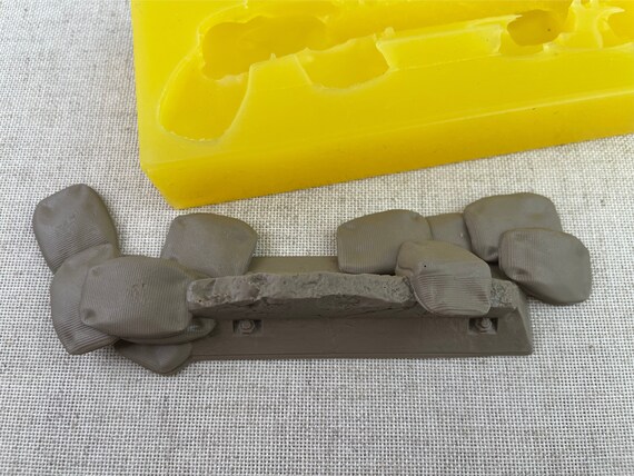 Silicone Mold Terrain Sandbag Roads Barricades Battlefield - Etsy