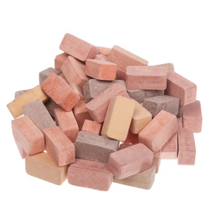 Mini Bricks, Miniature Bricks, School Project, Dollhouse Bricks, Craft ...