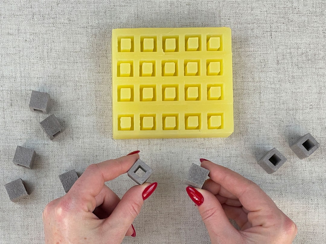 Silicone Miniature Cinder Block Mold, 1:12 Scale Mini Bricks - Etsy